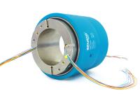 China 100mm Electrical Collector Ring Pneumatic Rotary Coupling 1000RPM for sale