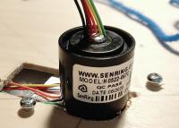 China 5mm Hole Size Mini Through Hole Precision Slip Ring 2-12circuits Signal For Each Wires Is 2A for sale