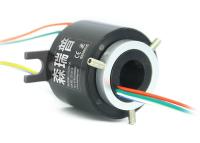 China Small OD Size Ingergal Precision Through Bore Slip Ring Integrated Structure Design for sale
