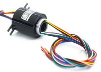 China 1000RPM Mini Hole Ingergal Precision Slip Ring Customized For More Circuits Or Large Current for sale