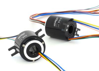 China 1000RPM Mini Hole Ingergal Precision Slip Ring Customized For More Circuits Or Large Current for sale