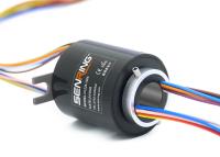 China 1000RPM Mini Hole Ingergal Precision Slip Ring Customized For More Circuits Or Large Current for sale