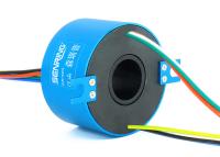 China H2056 Multi Point Contact Mini Ethernet Slip Ring With Precious Metal Cluster Brush for sale