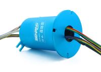 China Electromechanical Hydraulic Through Bore Slip Ring Aluminium Alloy for sale