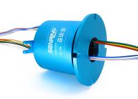 China Electromechanical Hydraulic Through Bore Slip Ring Aluminium Alloy for sale