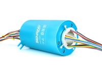 China 1200RPM Pneumatic Through Bore Slip Ring Hollow Shaft 38.1mm Medium Size for sale