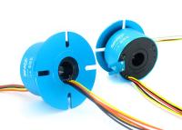 China Senring 6 Wire Through Bore Slip Ring Hole 38.1mm OD 99mm for sale