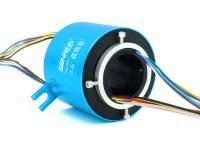China 1000RPM Waterproof Miniature Slip Ring Hole 40mm for sale