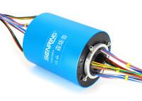 China H38119 Through Bore Rotary Joint Electrical Connector 12 Wire Slip Ring for sale