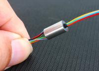 China OD 6.5mm Miniture Capsule Slip Ring 4~12 Wire for sale