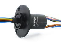 China Senring Motors Generator Mini Robot Slip Ring 240 VAC 12 Circuits 2A 250 Rpm for sale