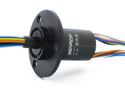 China Senring Motors Generator Mini Robot Slip Ring 240 VAC 12 Circuits 2A 250 Rpm for sale