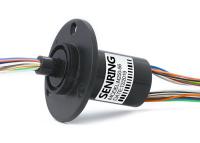 China OD 25mm Medium Compact Capsule Slip Ring 1~56 Circuits Signal @2A for sale