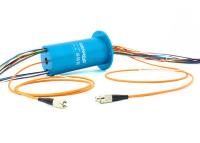 China Contactless Fiber Optic Rotary Joint Slip Ring Power Connector for sale