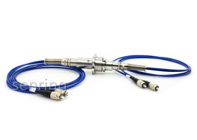China Senring 2 Channels Fiber Optic Slip Ring Single Mode 850nm for sale