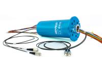 China SM MM Fiber Optic Rotary Joint for Electrical Signal for sale