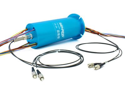China SM MM Fiber Optic Rotary Joint for Electrical Signal for sale