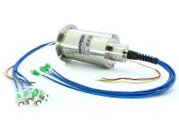China 1550nm Fiber Optic Rotary Joint High Voltage Slip Ring ODM for sale