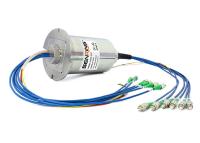 China Custom Fiber Optic Rotary Joint High Temperature Slipring For Multi Channels Signal Transmission for sale