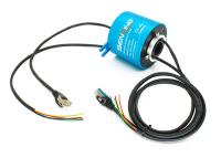 China Senring ODM Electrical Rotary Connector Large Diameter Slip Ring For Gigabit Ethernet for sale