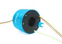 China Senring ODM Electrical Rotary Connector Large Diameter Slip Ring For Gigabit Ethernet for sale