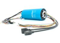 China Electrical Separate USB Slip Ring With Through Bore 25.4mm for sale