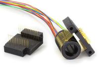China Senring 6 Channels Miniature Separate Custom Slip Ring Mechanical 9.55mm for sale