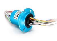 China RJ405 Electrical Rotary Joints Collector Rings With Aluminum Alloy Housing for sale
