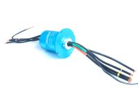 China Through Bore Custom Slip Ring Optical Slip Rings High Current 100A for sale