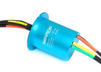 China Through Bore Custom Slip Ring Optical Slip Rings High Current 100A for sale