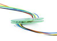 China 6mm Light Pancake PCB Electrical Slip Rings With High Rotating Speed for sale