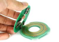 China 38.1mm Pancake PCB Slip Ring Support 0~12 Circuits Power Signal for sale