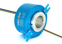 China Lightweight High Temperature High Speed Slip Ring 38.1mm Bore 12 Circuits 5A for sale