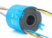 China 10A Current conductive High RPM High Speed Slip Ring OD 56mm for sale