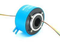 China Customized 30mm OD USB Through Hole Slip Ring 360° Rotating Conduction for sale