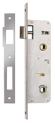 China Mortise Door Lock SN Finish Smooth Operation Deadbolt Perfect for Heavy Duty Applications for sale