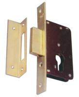 China 35-50mm Door Thickness Mortise Door Lock with Adjustable Latch and Long Lasting Steel / Zamak Deadbolt for sale
