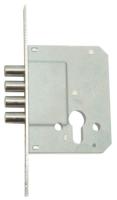 China 35-50mm Door Thickness Mortise Door Lock with CP Finish and Adjustable Latch for sale