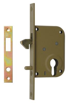 China Mortise Door Lock Deadbolt Steel / Zamak Smooth Operation Household Door Lock for sale