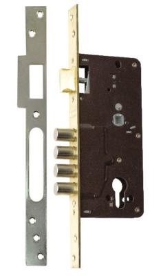 China 35-50mm Door Thickness Mortise Door Lock with Adjustable Latch and Single Cylinder for sale
