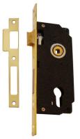 China Adjustable Latch Mortise Door Lock Zamak Single Mortice Lock for sale