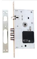 China Versatile Mortise Key Lock in SN Finish for Various Applications for sale