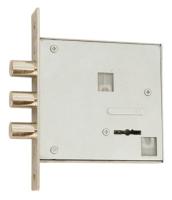 China 6 Differs Zamak Key  Mortise Key Lock Key Control Narrow Mortice Lock for sale