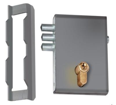China Mortise Key Lock Deadlatch Integrated Design The Ultimate Solution for 35-55mm Doors for sale