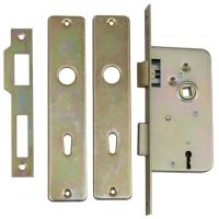 China Security 35mm - 55mm Door Mortise Deadlatch Key Lock Convenience Accurate Mortise Lock for sale