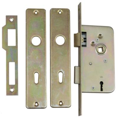 China Security 35mm - 55mm Door Mortise Deadlatch Key Lock Convenience Accurate Mortise Lock for sale