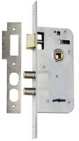 China Mortise Key Lock SN Finish Robust Security with Door Thickness 35-55mm for sale