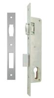 China European Style Aluminum Door Lock CP Finish Aluminium Sliding Lock for sale