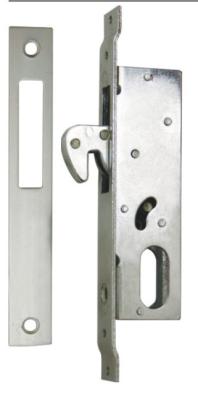 China Aluminum Door Lock European Style Door Lock with Corrosion Resistance and 21mm Backset for sale