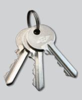 China European Style Rim Door Lock with Strike Plate for 35 - 50mm Doors for sale